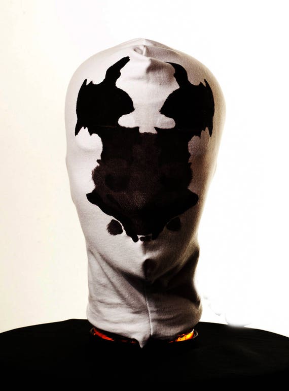 Rorschach Mask Moving Ink Blots Clipart
