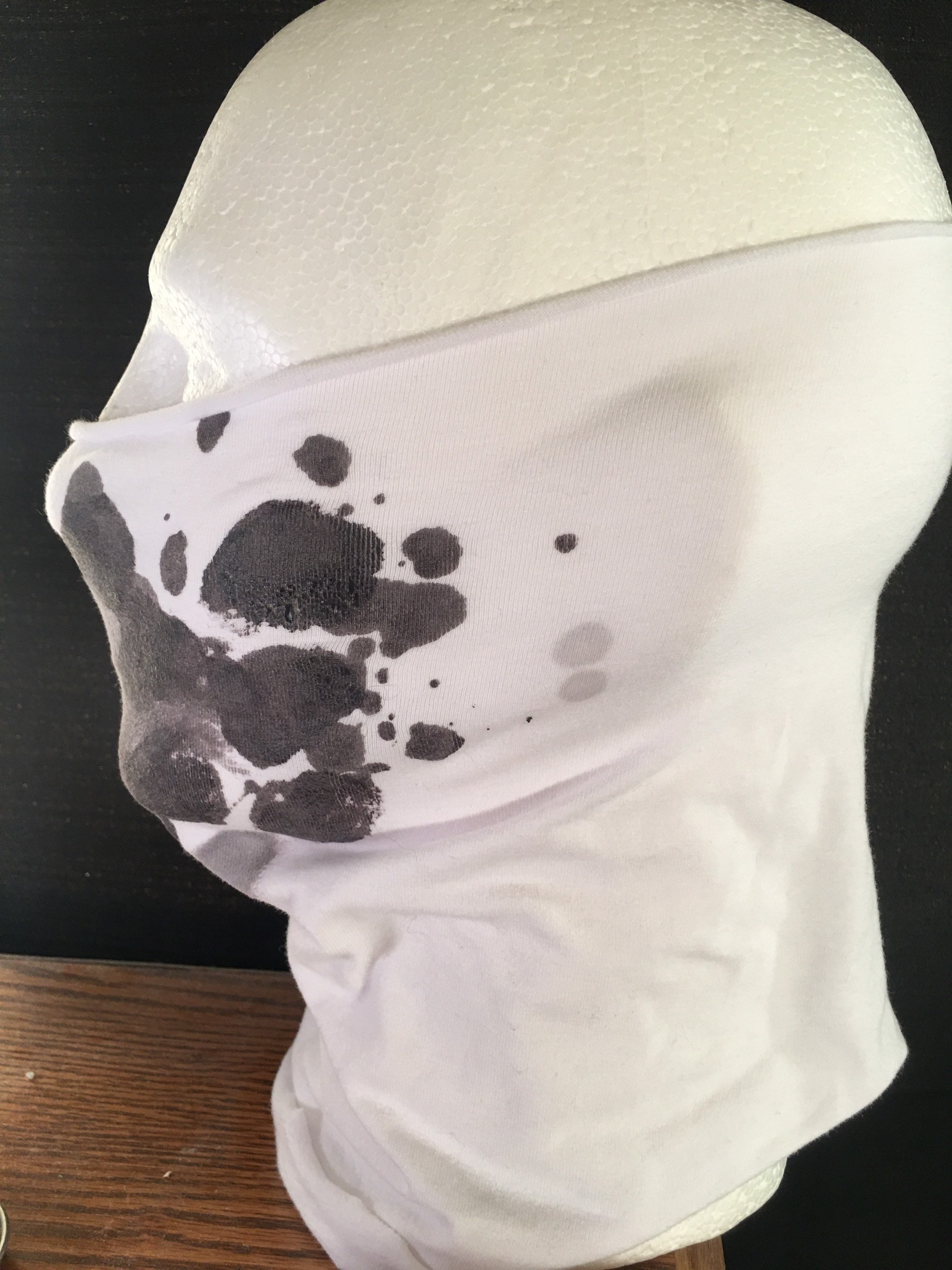 Rorschach GAITER Mask With Real Moving Inkblots GAITER MASK Each Mask ...