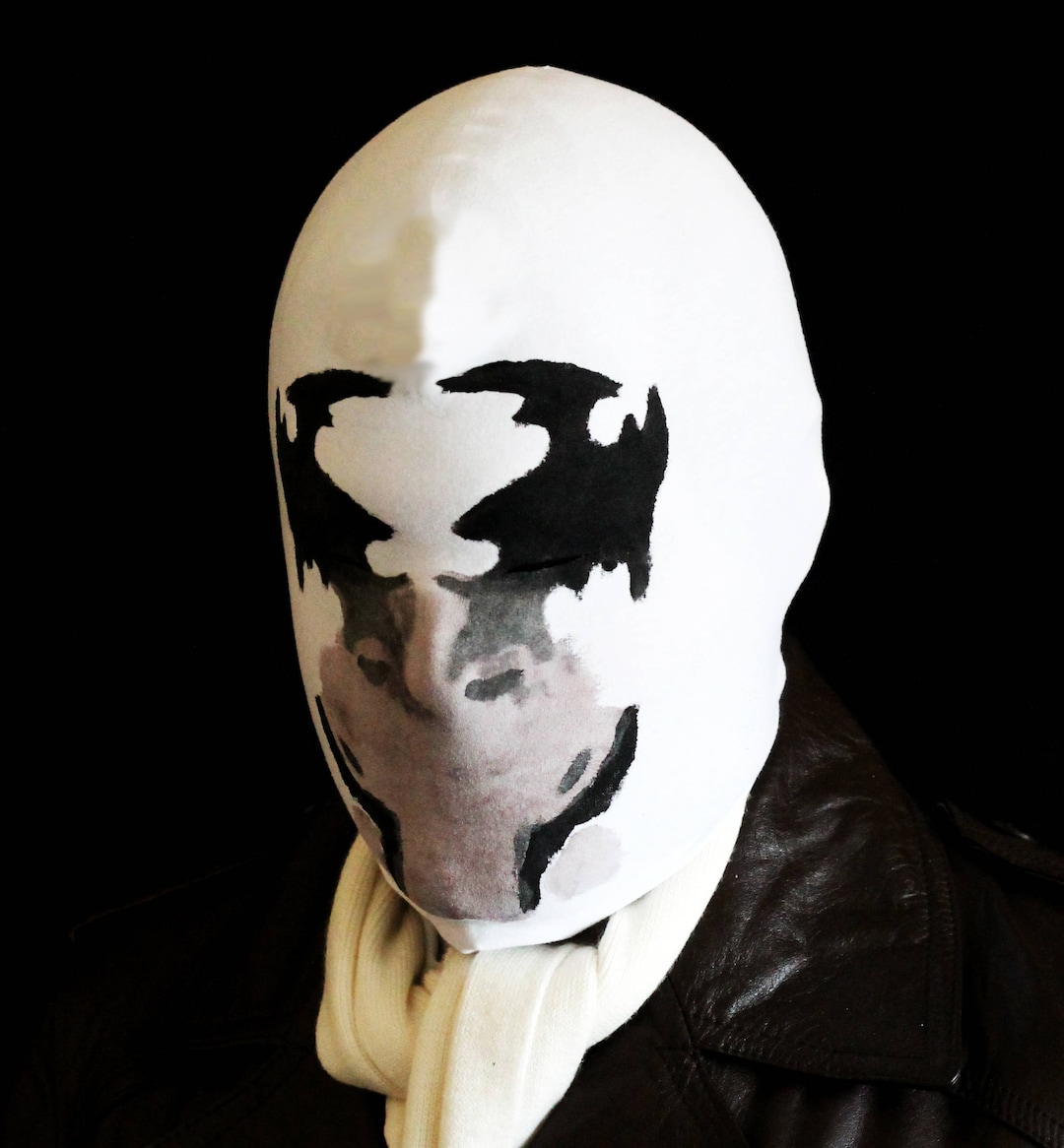 Rorschach Mask With REAL Moving Inkblots - Etsy
