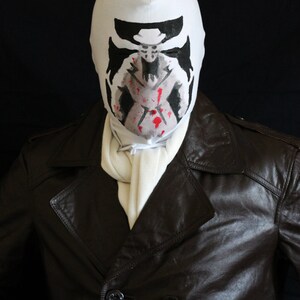 Rorschach Mask Moving Inkblots Bloodsplatter Before Watchmen Inspired ...