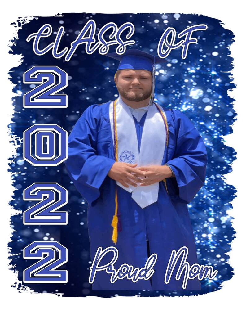 CLASS OF PNG Personalized With Your Selected Photo and Year - Etsy