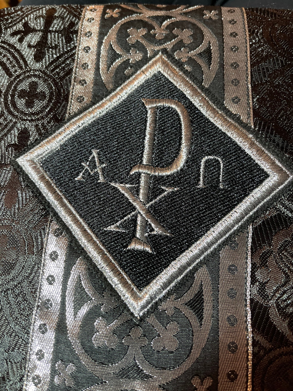 Patch Pax Christus Peace of Christ Alpha Omega Catholic Vestment - Etsy