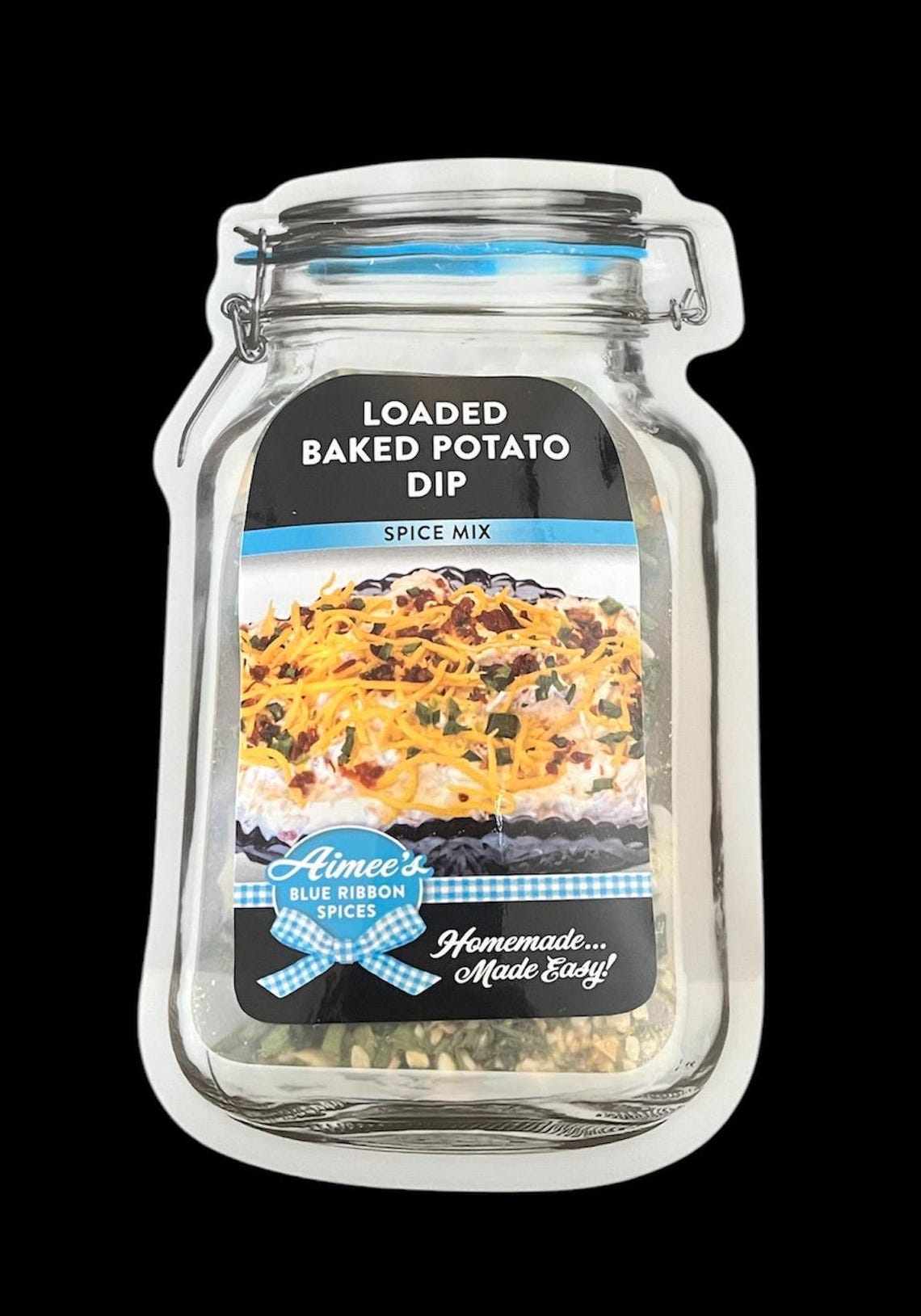 Loaded Baked Potato Dip** Spice Seasoning Mix ~ Chip Dip Packet Family ...
