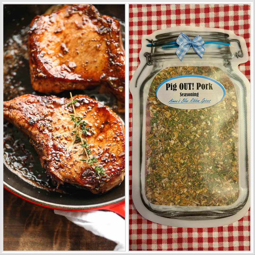 Pig Out! Pork Rub Spice Seasonings Mix Pork Chop Rub, Grilling Spices ...