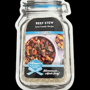 Beef Stew Meal Spice Seasoning Mix ~ Lynd Family Recipe - Dinner Family ...