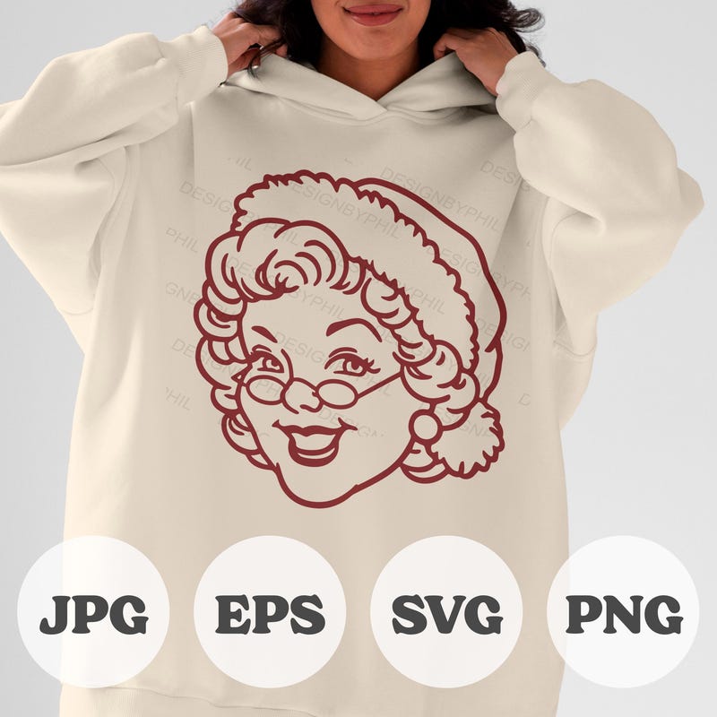 Mrs Claus Clipart - Etsy