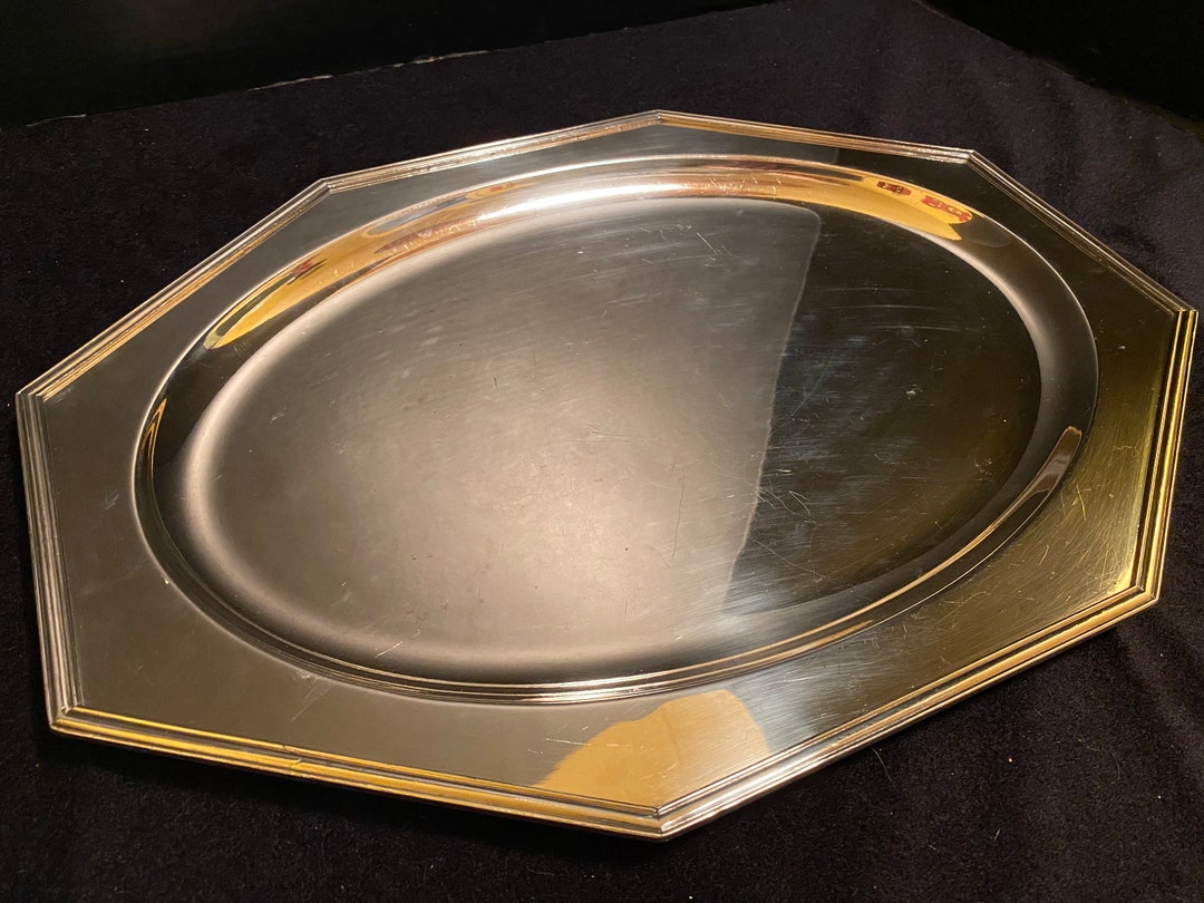 EPNS Octagon Serving Tray - Etsy
