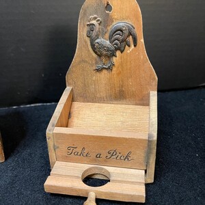 Rooster Themed Wooden Kitchen Decor - Etsy