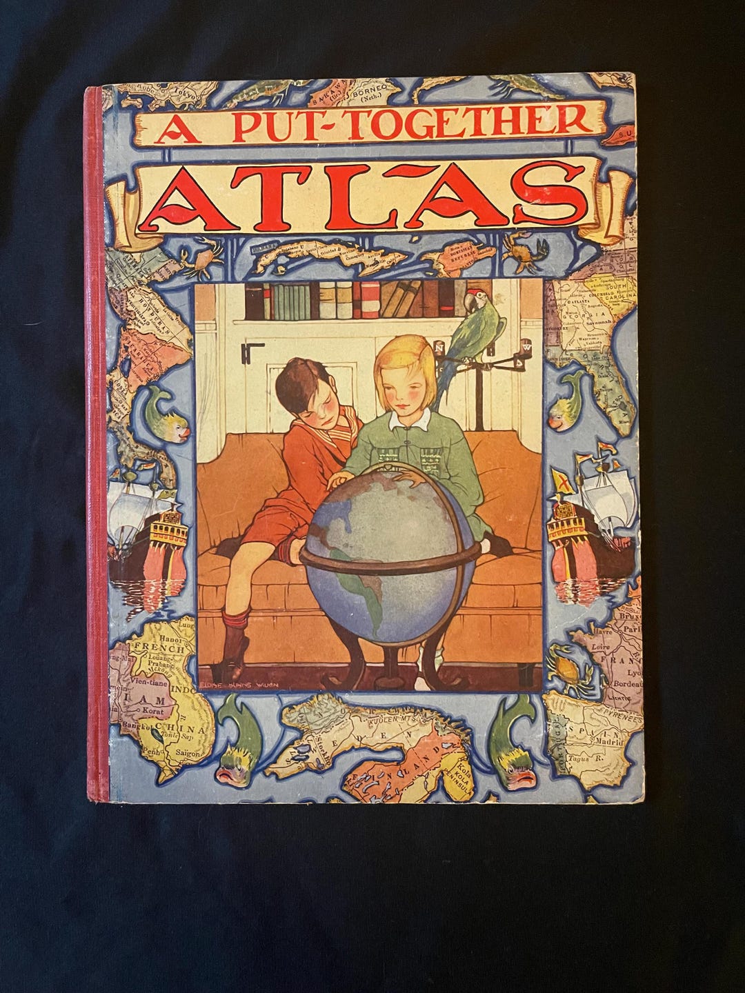 A Put-together Atlas by Amy V. Oppenheimer With Maps by Lichtie - Etsy