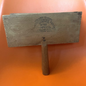 LS Watson & Co Antique Whitemore Carding Paddles - Etsy