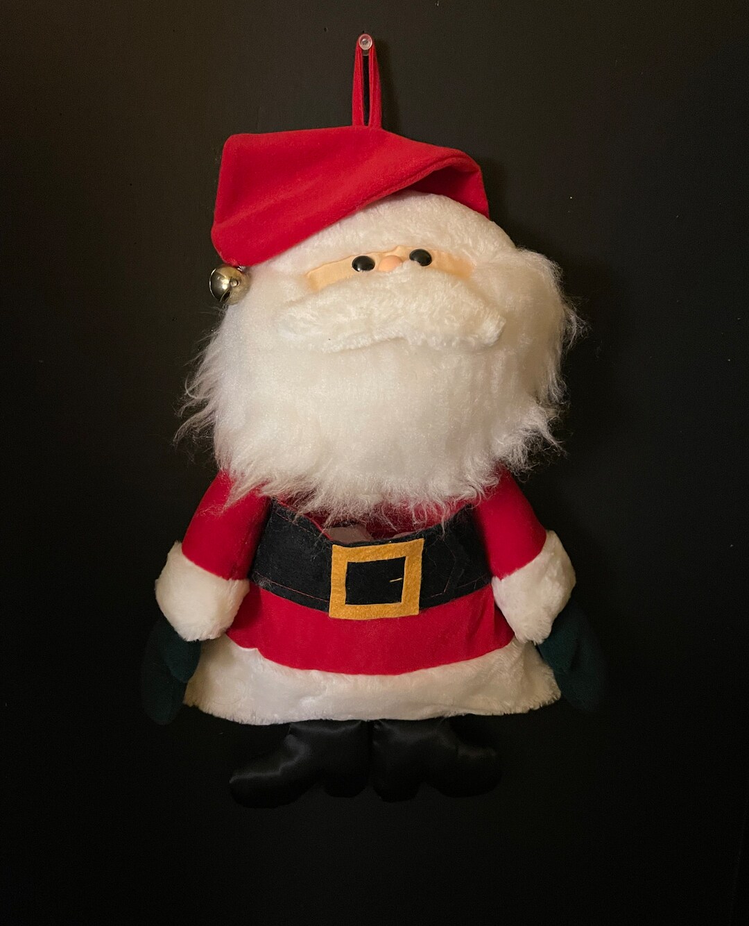 1981 Hallmark Santa Hanging Bag or Pouch - Etsy
