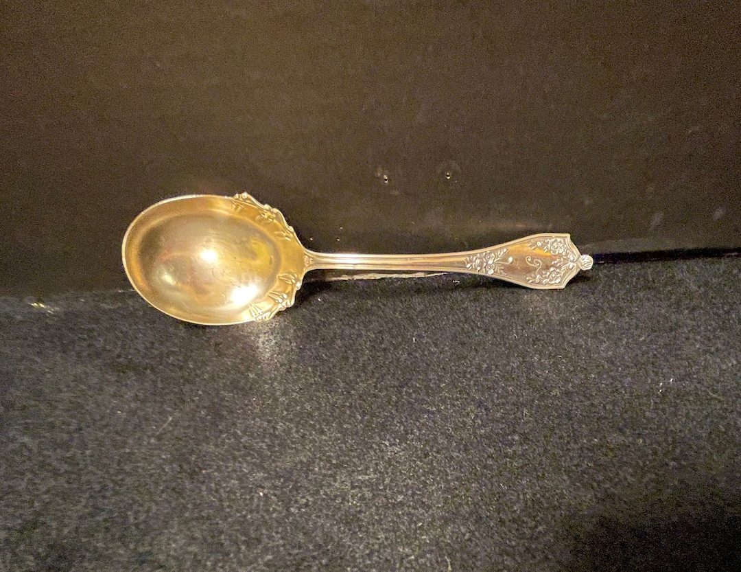 T Monogrammed Manchester Sterling Serving Spoon Pattern BMS17 - Etsy