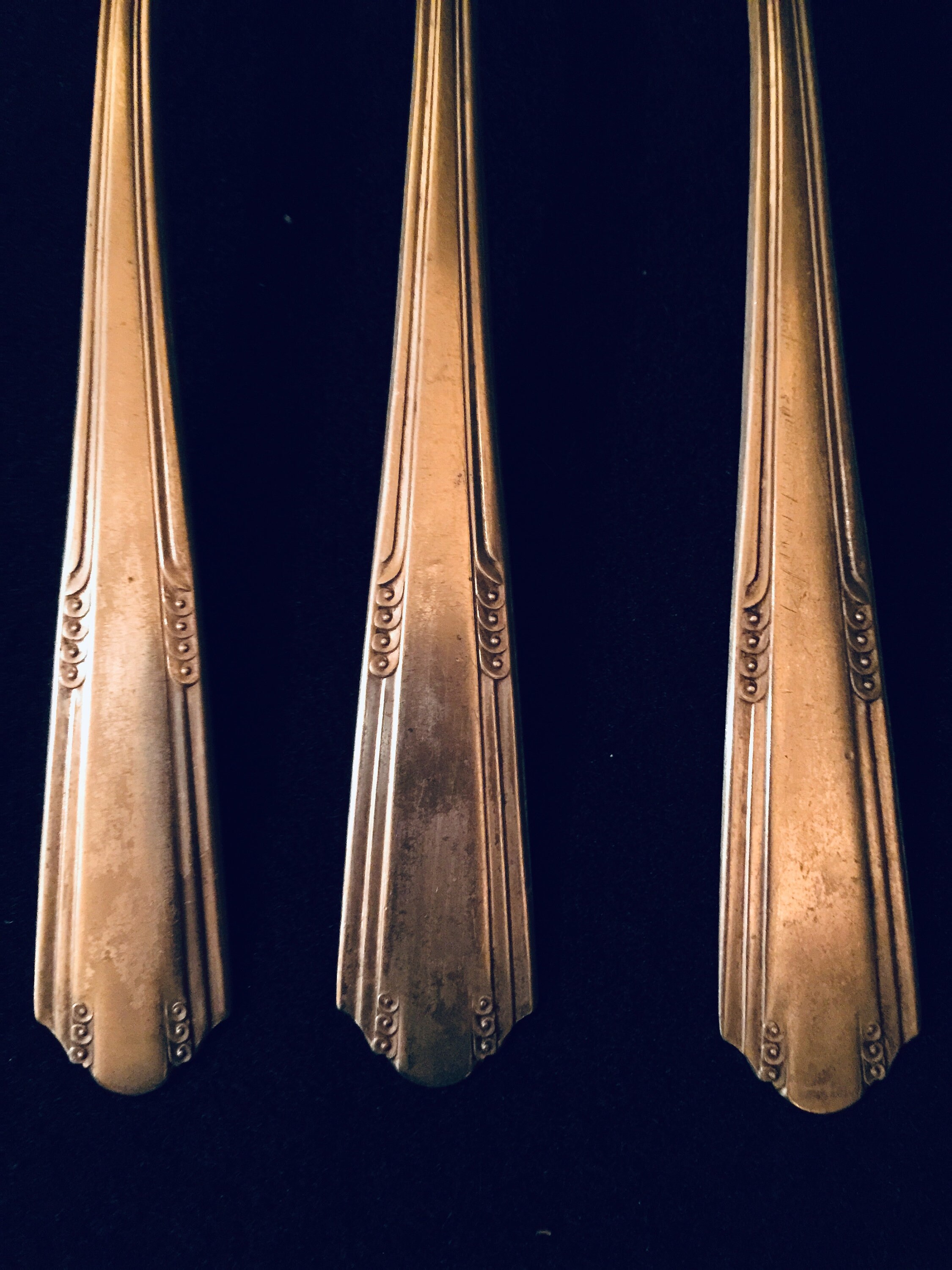 Pure Silverplate Forks Simplicity or Deerfield - Etsy