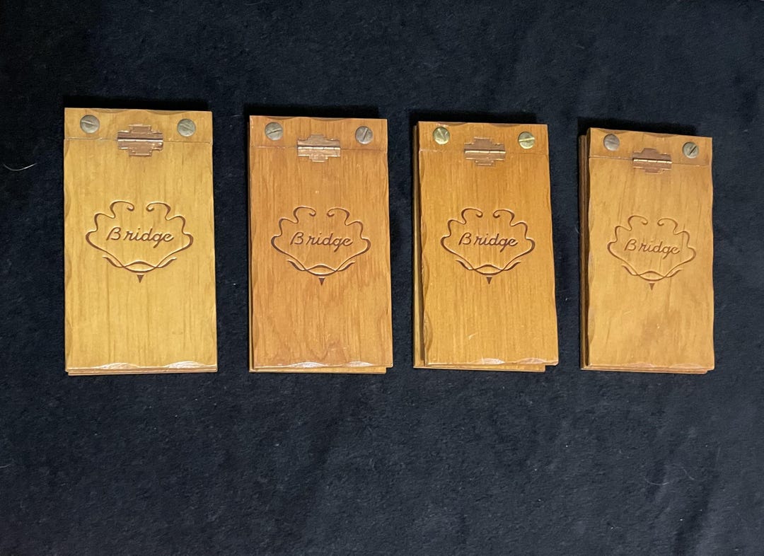 Wooden Bridge Score Pad Covers - Etsy
