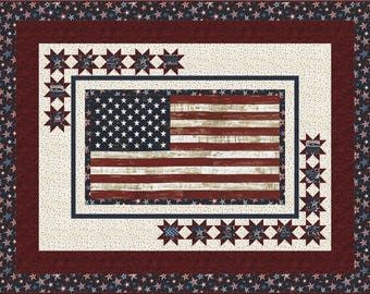 Patriotic quilt kits | Etsy