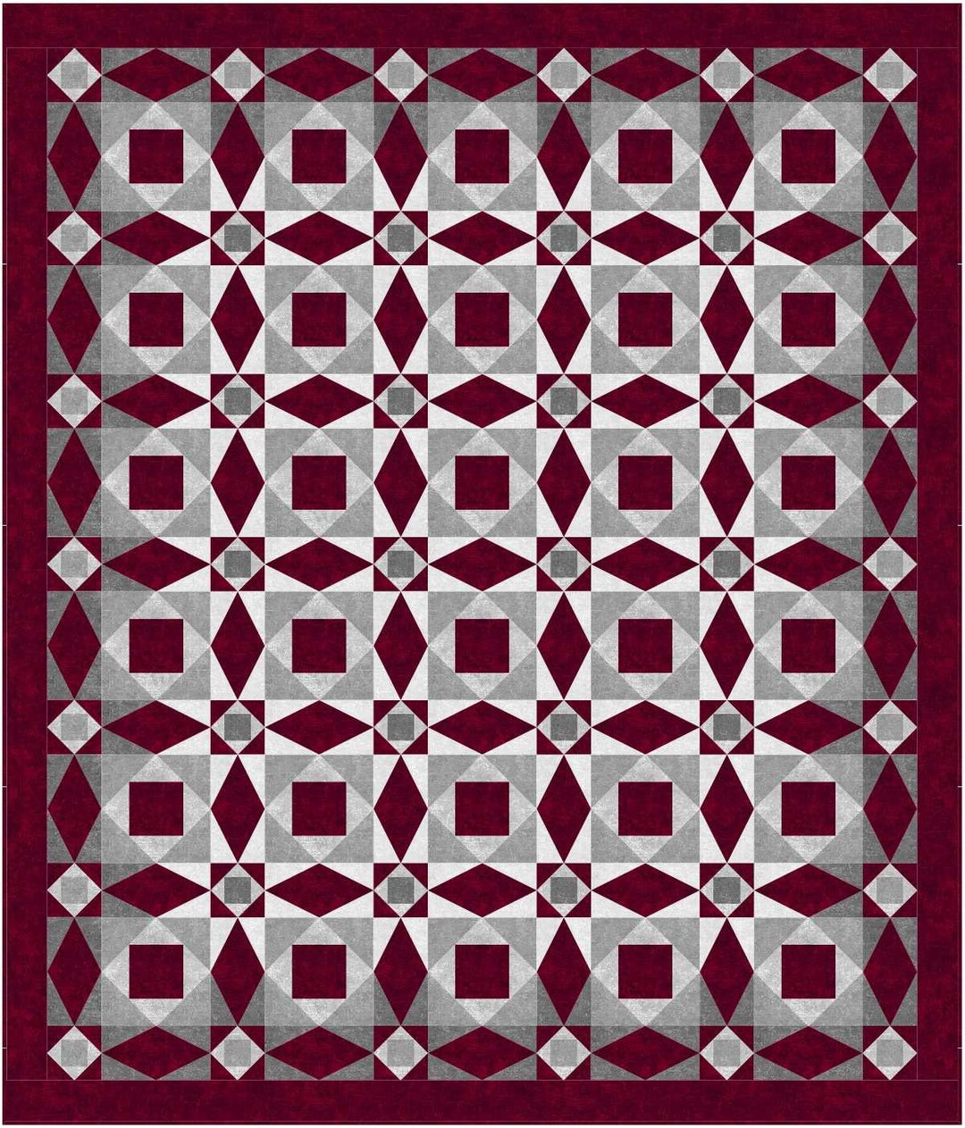 Waverly Queen Size Quilt Kit, Northcott Fabric - Etsy