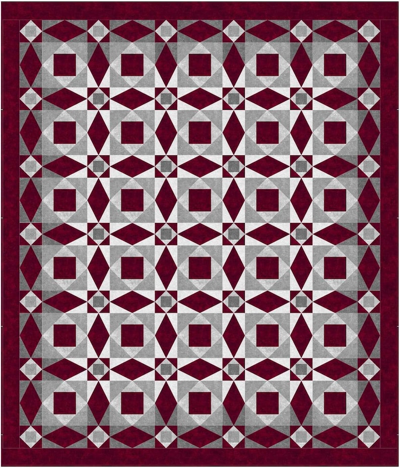 Waverly Queen Size Quilt Kit, Northcott Fabric - Etsy