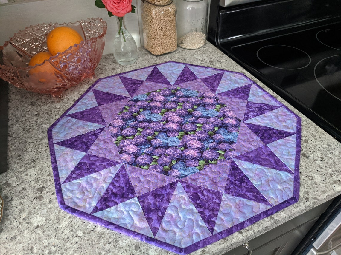 Sunburst Table Topper Pattern. INSTANT DOWNLOAD. Pdf Pattern Easy Table ...