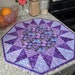 Sunburst Table Topper Pattern. INSTANT DOWNLOAD. Pdf Pattern Easy Table ...