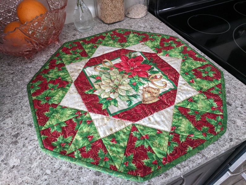 Sunburst Table Topper Pattern. INSTANT DOWNLOAD. Pdf Pattern Easy Table ...