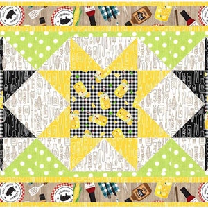 Easy Stars Runner Quilt Pattern, Table Runner, the Fabric Addict - Etsy
