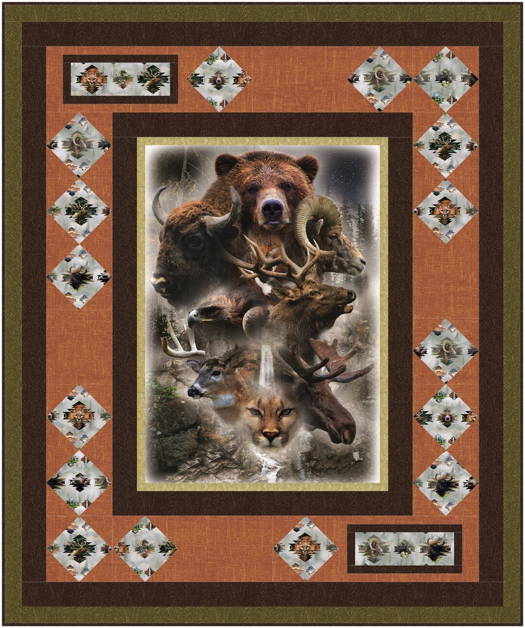 Photo Collage Quilt Pattern. Digital Copy. - Etsy