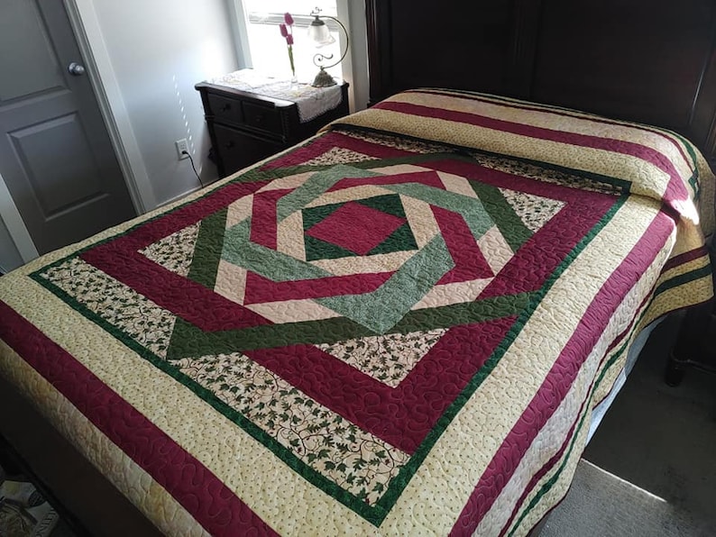 PDF Entwined Quilt Pattern Queen the Fabric Addict | Etsy