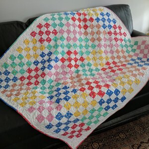 Sweet Sixteen Quilt Pattern, Queen, Twin, Throw, Baby, Precut Strips ...