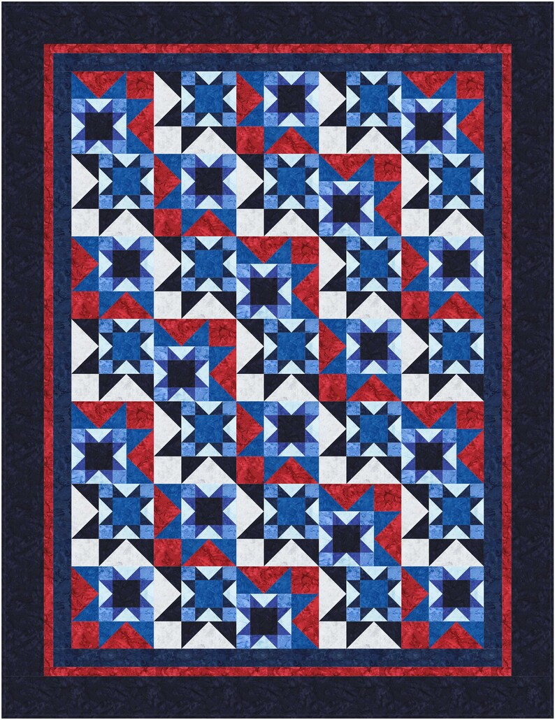 Spangled Quilt Pattern. Digital Copy. - Etsy