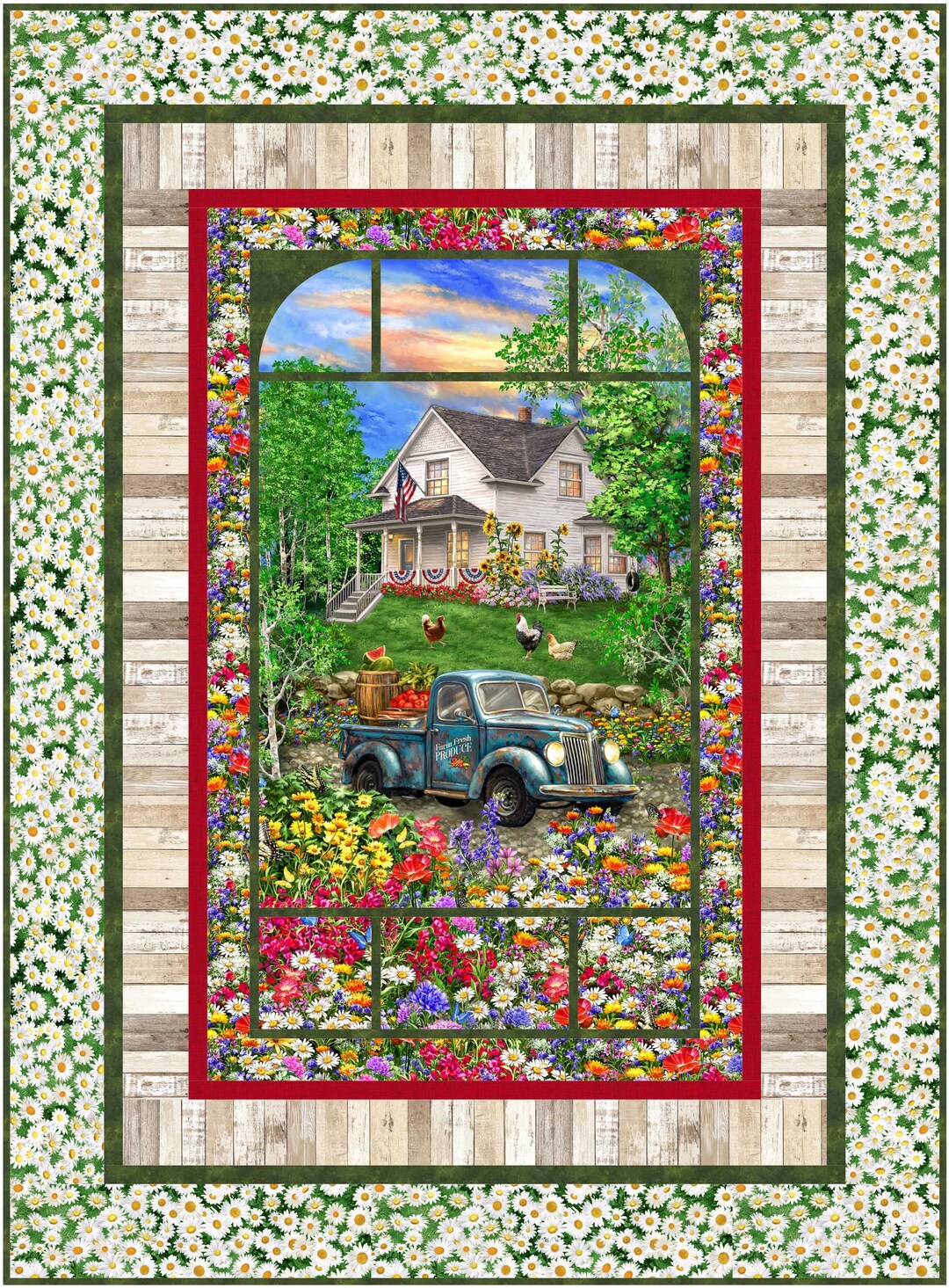 Clear View Quilt Pattern, PDF, the Fabric Addict - Etsy