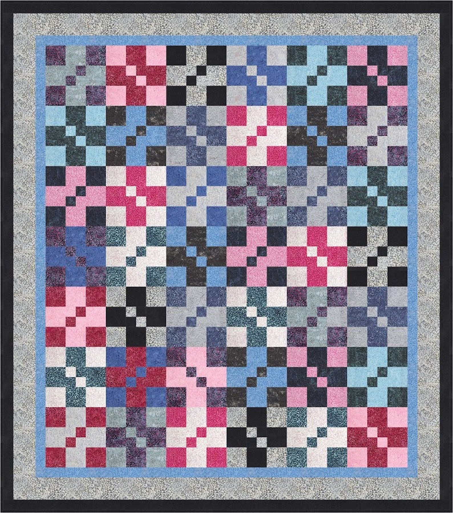 Pebbles Quilt Pattern by the Fabric Addict - Etsy