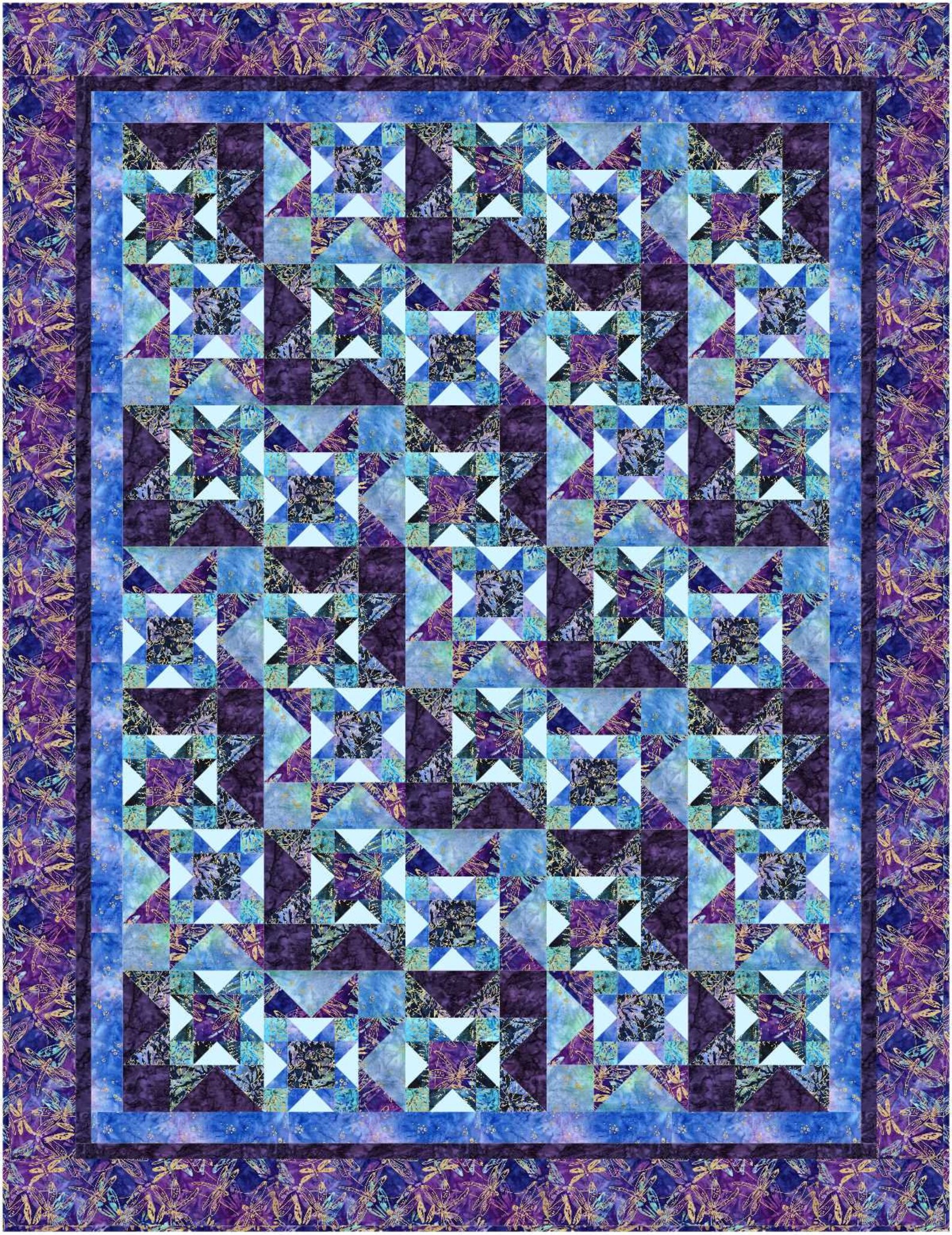 Spangled Quilt Pattern. Digital Copy. - Etsy