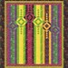 Wind Chimes Quilt Pattern. California King, Queen, Twin Throw/lap All ...