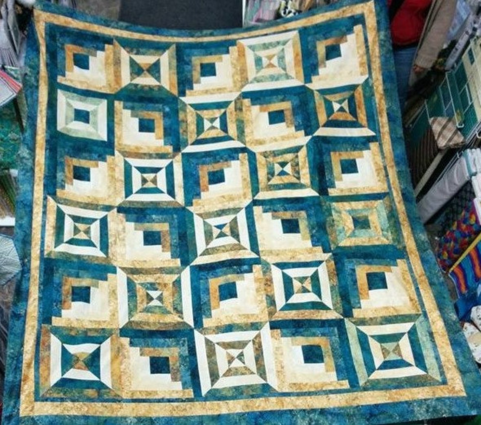 Multi Size Quilt Pattern. Instant Download. hot Cross - Etsy