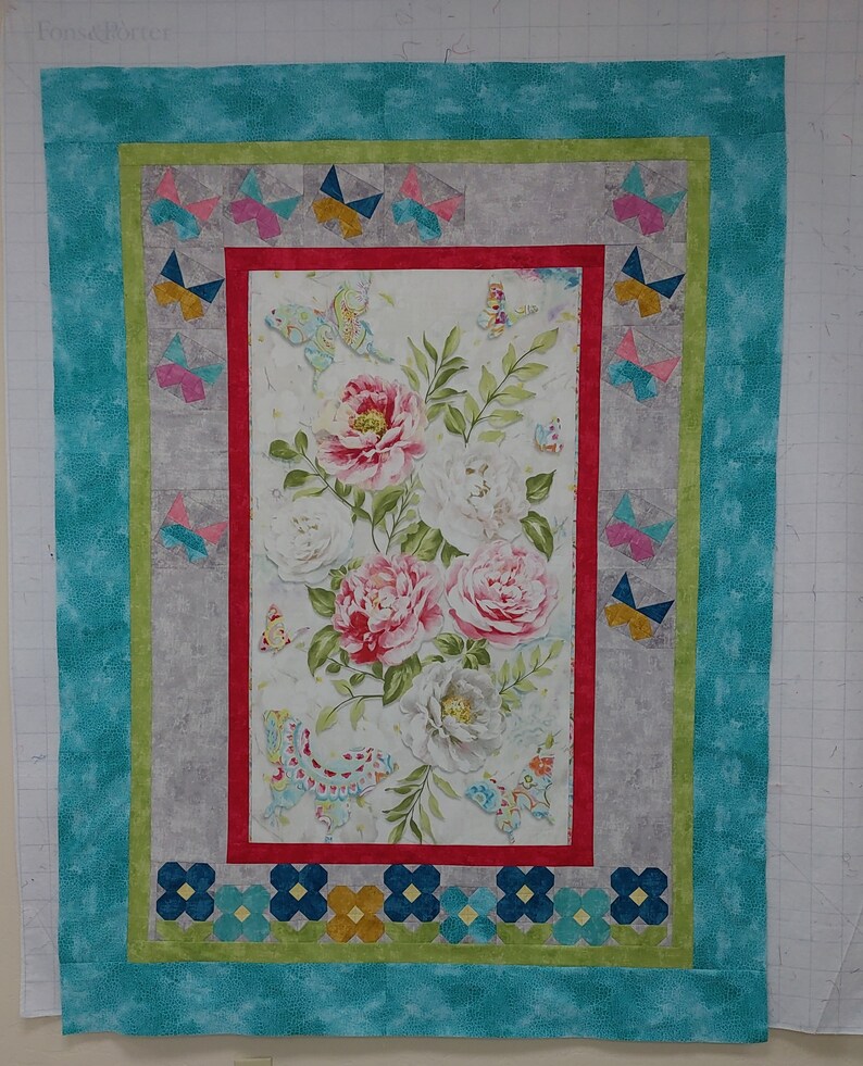 Butterflies are Free quilt pattern Michael Miller Timeless | Etsy