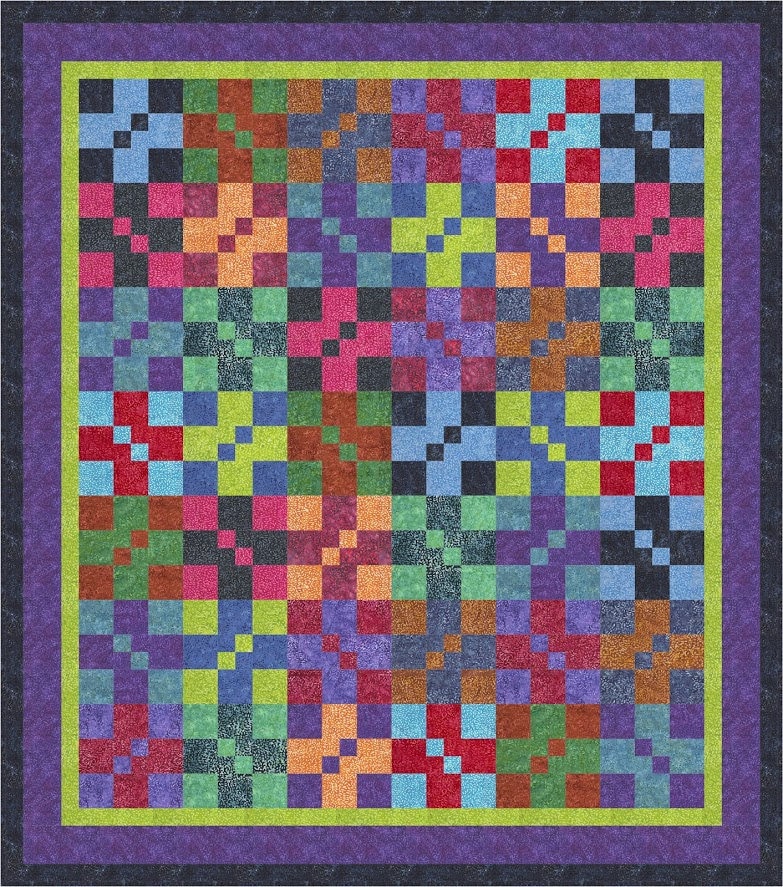 Pebbles Quilt Pattern by the Fabric Addict - Etsy