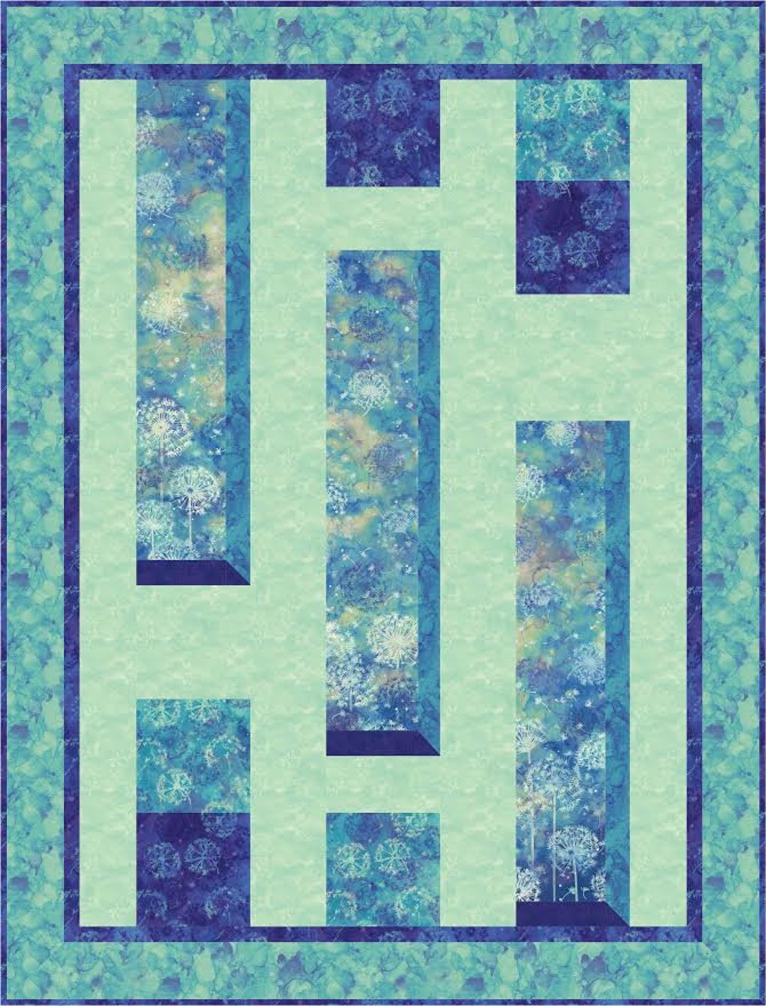 Skylights Quilt Pattern. Hard Copy. - Etsy