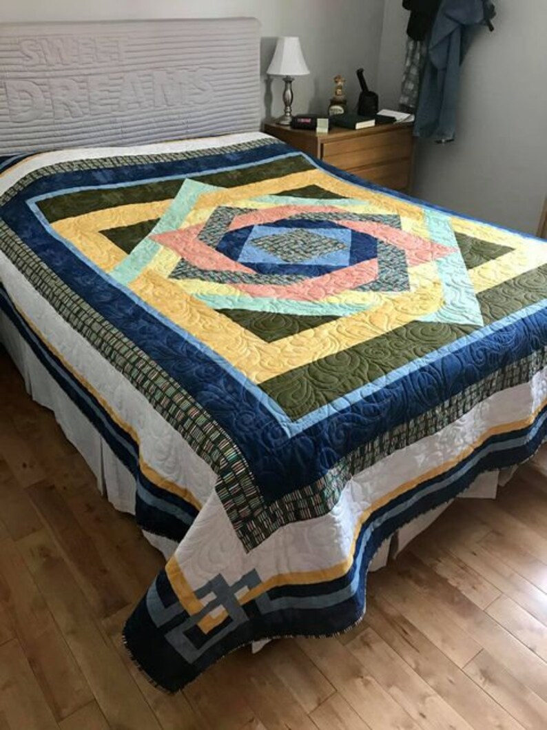 Entwined Quilt Pattern, Queen Directions - Etsy