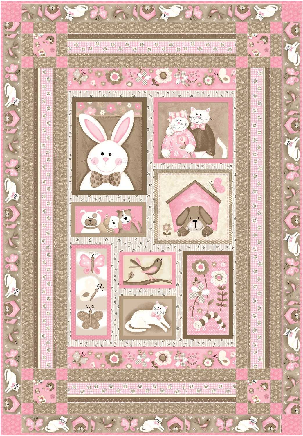Instant Download. PDF Pattern Baby and Twin Sizes. PERFECT PANELS. Make ...