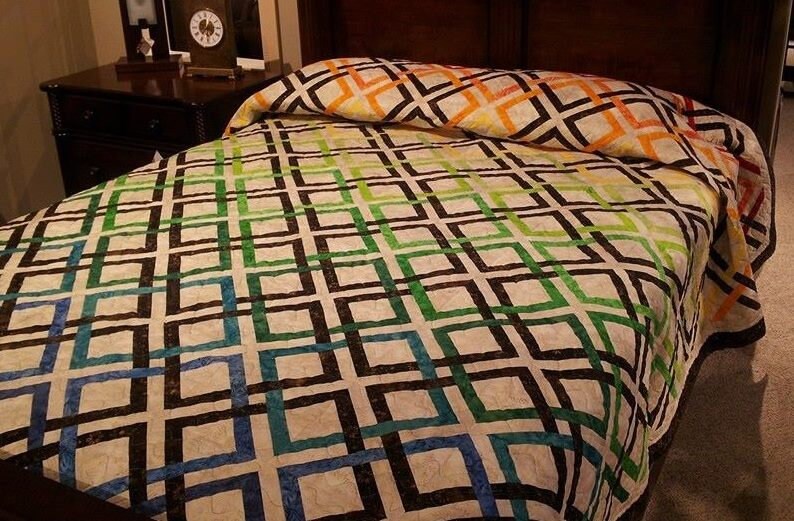 Pot of Gold Quilt Pattern Batiks Misty Clothworks Timeless - Etsy