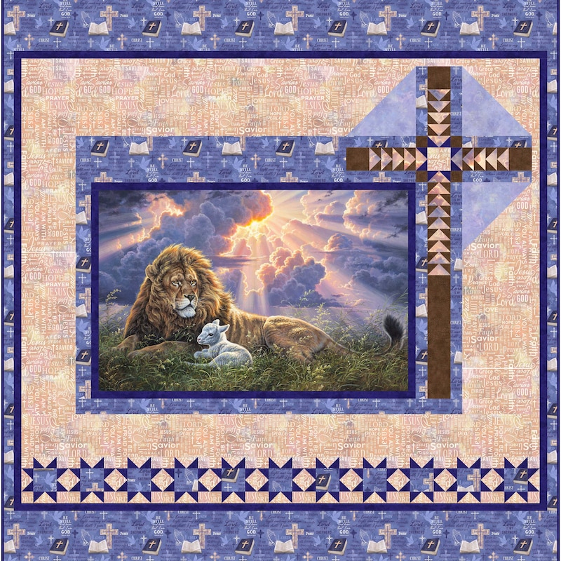 Lion Quilt Pattern - Etsy