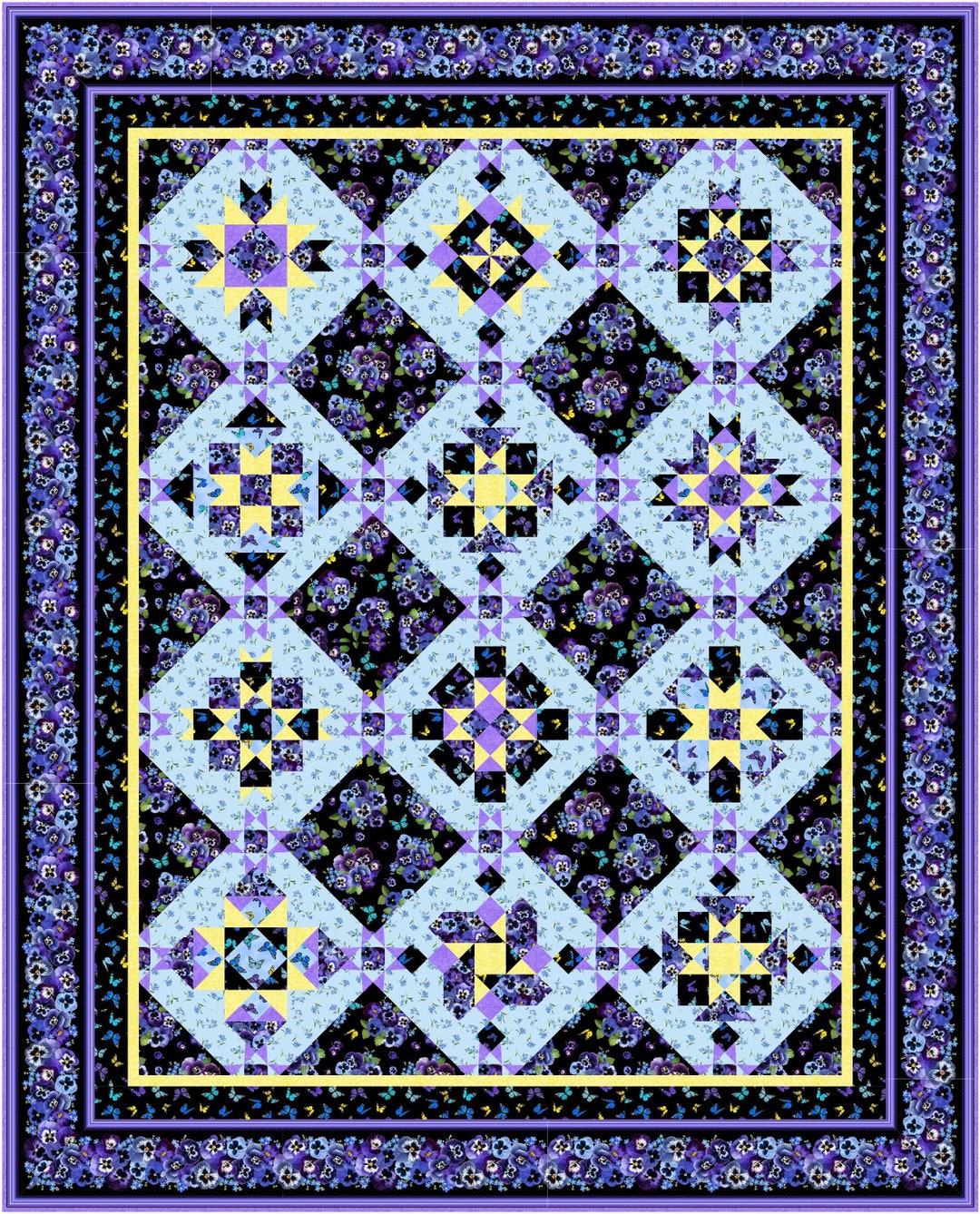 12 Star Challenge Quilt Pattern. PDF Copy. - Etsy