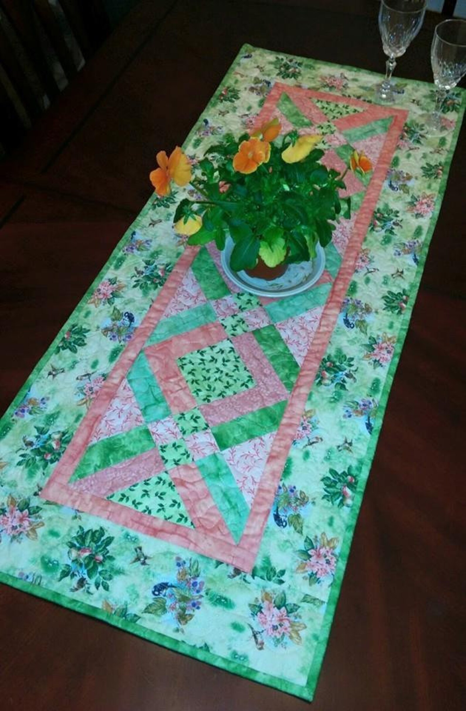 Licorice Twist Table Runner Pattern - Etsy