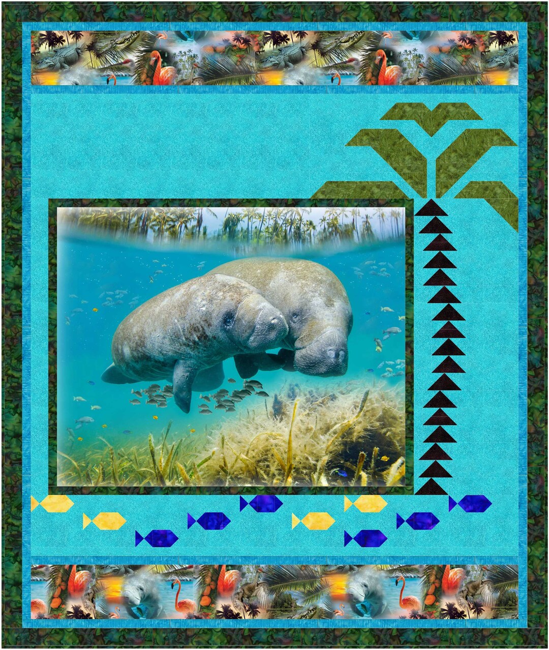 Key West Quilt Pattern. Digital Copy. - Etsy