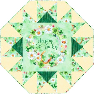 Centerpiece Quilt Pattern (directions), the Fabric Addict, Hoffman ...