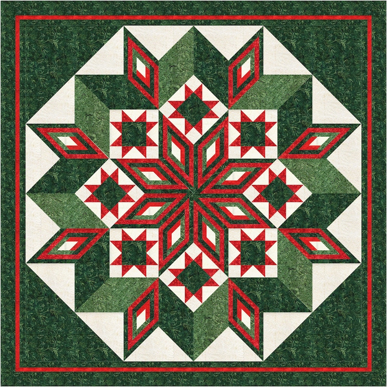 Ferris Wheel, PDF Quilt Pattern, Queen, King, the Fabric Addict ...