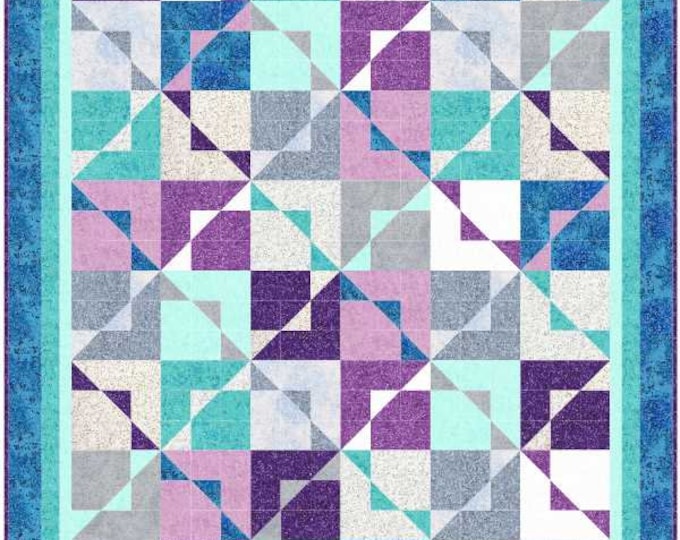 Ferris Wheel Quilt Kit, Queen, the Fabric Addict, Northcott, Shimmer - Etsy