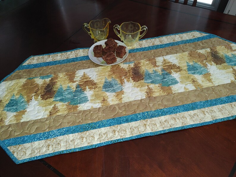 Sew Fast Quilted Table Runner Pattern Directions. Easy Quick - Etsy