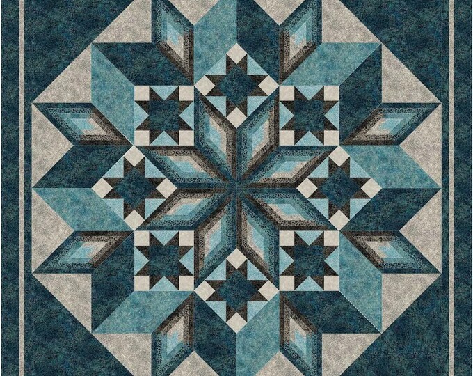 Ferris Wheel Quilt Kit, Queen, the Fabric Addict, Northcott, Shimmer - Etsy