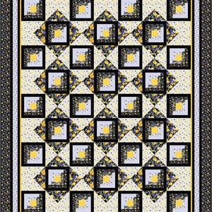 Framed Log Cabins, Multi Sized Quilt Patterns, Directions - Etsy